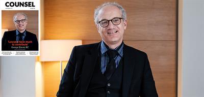 ‘Lawyers have much to contribute’: George Peretz KC | COUNSEL | The ...