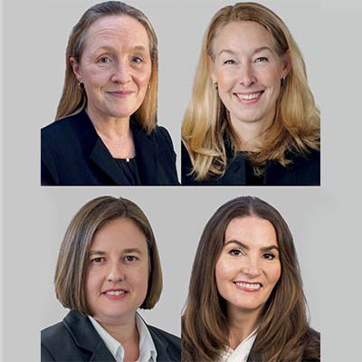 The Bar’s Fab Four: Christine Agnew QC, Kate Brunner QC, Michelle ...
